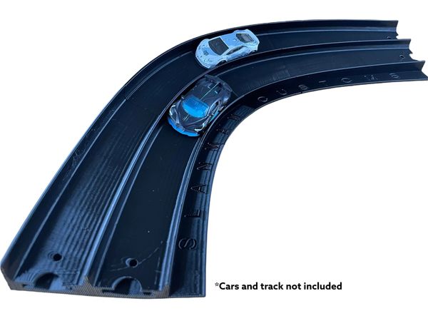 Banked 90 degree Curve