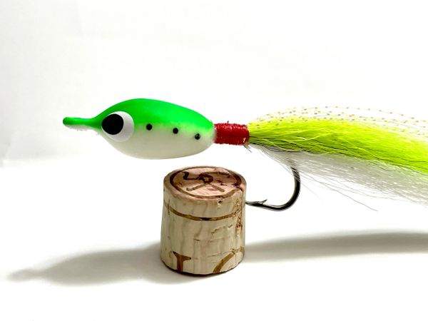 Floating Jig - Soft Body - Green/White