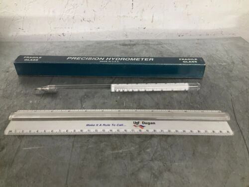 0-72 Precision Hydrometer Chase 31504 Made In USA Alcohol Beer