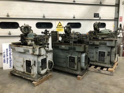 Lot Of 3ea Bechler Moutier Swiss Lathe Screw Machines A-7 A-10 AR Automatic