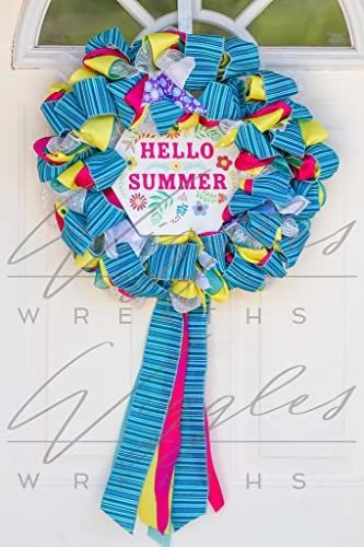 Hello Summer | Front Door Wreath