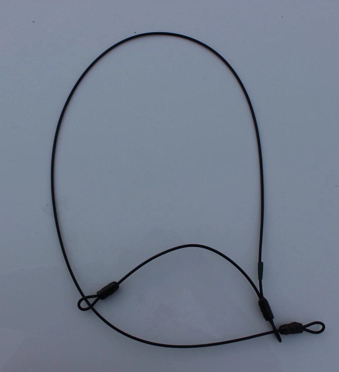HD Black Cable Phantom Halter Medium Cattle (800-1200 lbs) Heavy Duty