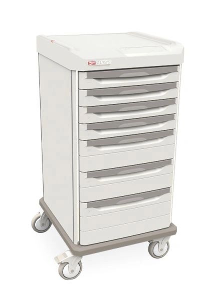 Basic Single Wide Locking Cart