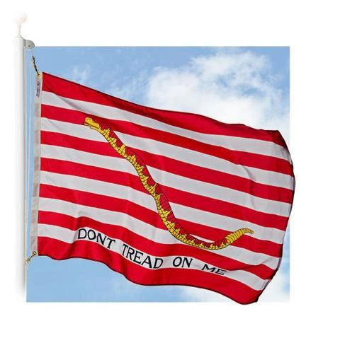 First Navy Jack Flag, 3 ft x 5 ft