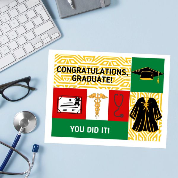 Congratulations Medical Graduate Graduation card