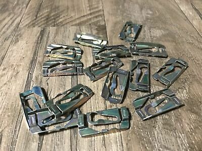 65-70 Chevy GM front windshield rear window reveal moulding trim clips ...