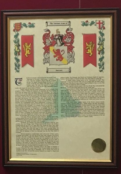 Named History and Coat of Arms/Family Crest