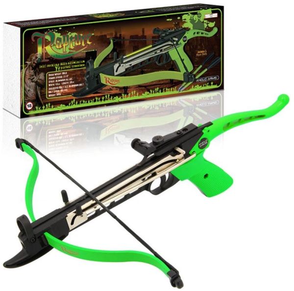Anglo Arms 80lb Aluminium Pistol Bow - The 'RAPTURE' Zombie Themed Self ...