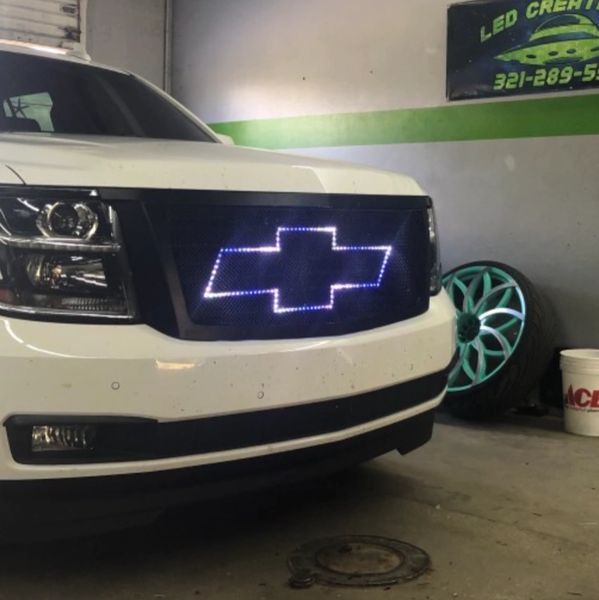 Chevy Emblem Digital LED