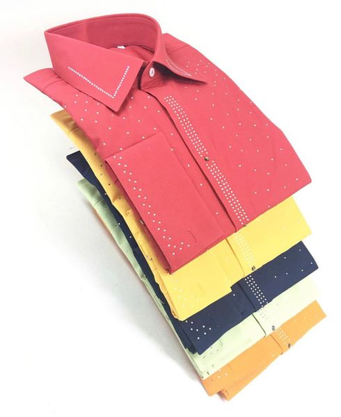 Andrea Bossi Studded Dress Shirt | Cellini Uomo | Mauri | Calzoleria ...