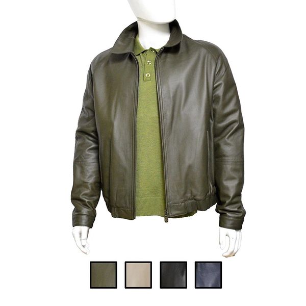 Torras Leather Light Jacket - 4 Options | Cellini Uomo | Mauri ...