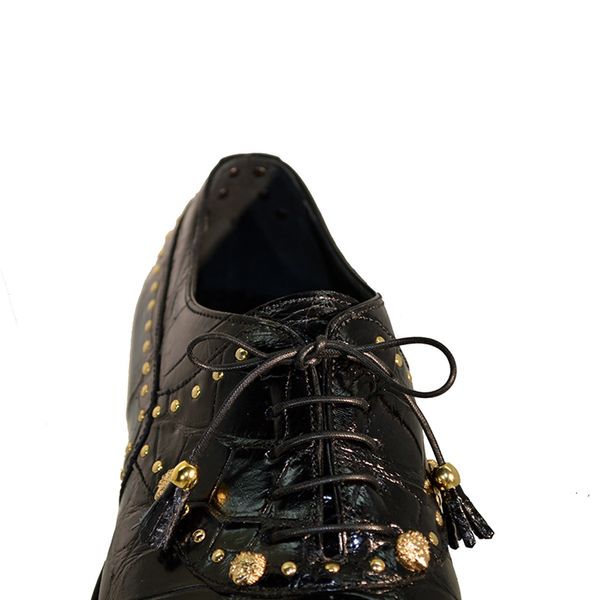 Mauri 4901 Alligator Studded Dress Shoe | Cellini Uomo | Mauri ...