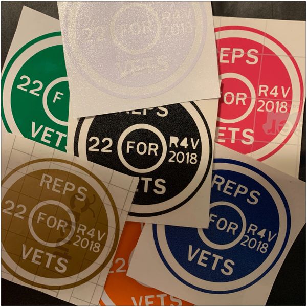 10” VINYL PLATE CARRIER STICKER
