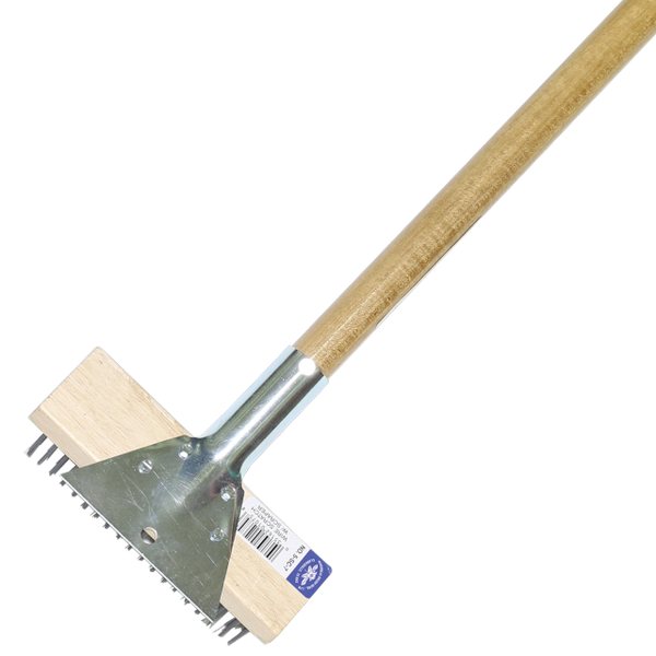Wire Brush Scraper 7" wide Scratch with Scraper Pole