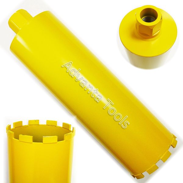 5” Diamond Core Bit for Wet Drilling Heavy Reinforced Concrete with ...