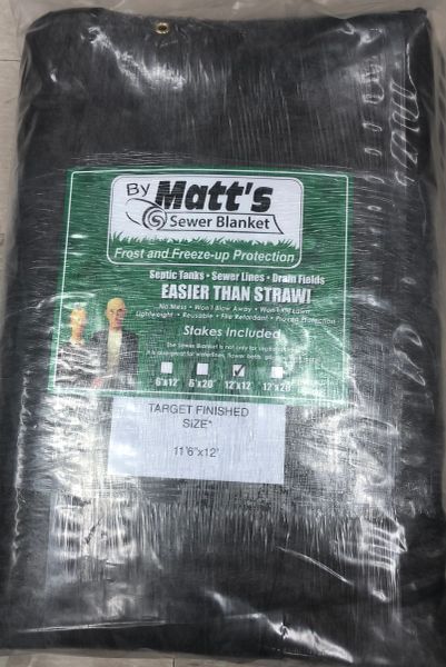 12 X 12 Septic Blanket