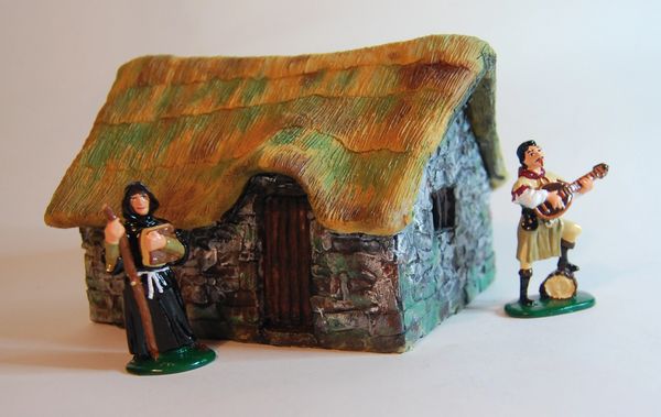 Village stone hut - Medieval Building