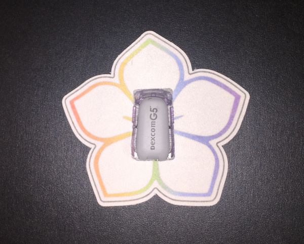 Bell Flower Design Silly Patch to Secure All Diabetic devices | Adhesive Silly Patch to Secure ...