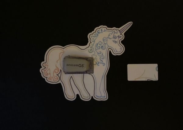 Unicorn Design Silly Patch to Secure All Diabetic devices | Adhesive Silly Patch to Secure CGM ...