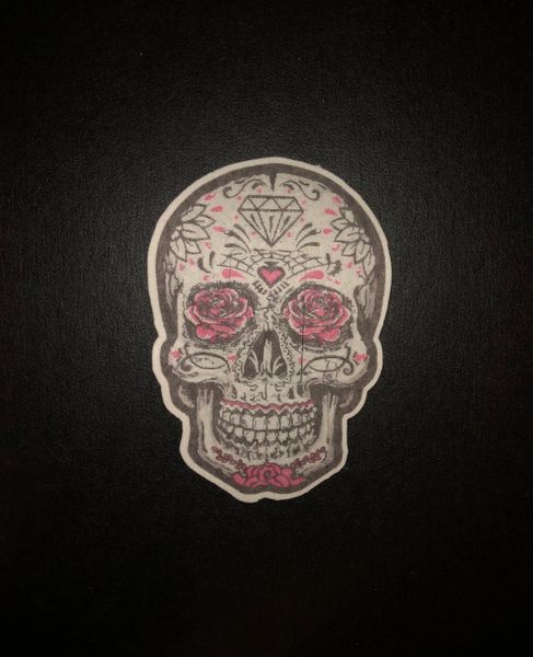 Sugar Skull design Patch to Secure All Diabetic devices | Adhesive Silly Patch to Secure CGM ...