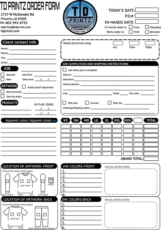 Custom Order/Quote | TD Printz