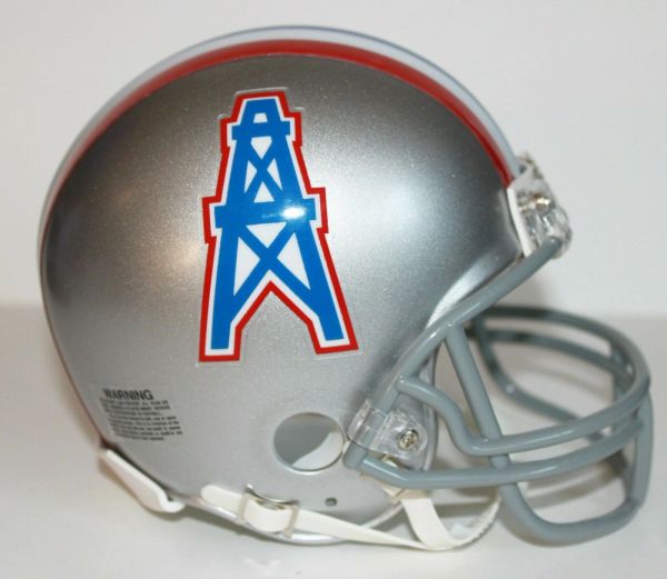 1966-70 Houston Oilers Custom Mini Helmet