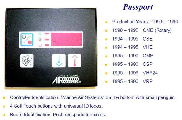 Marine Air Passport Retrofit kit - By Wright Marine - Only for AC tech ...