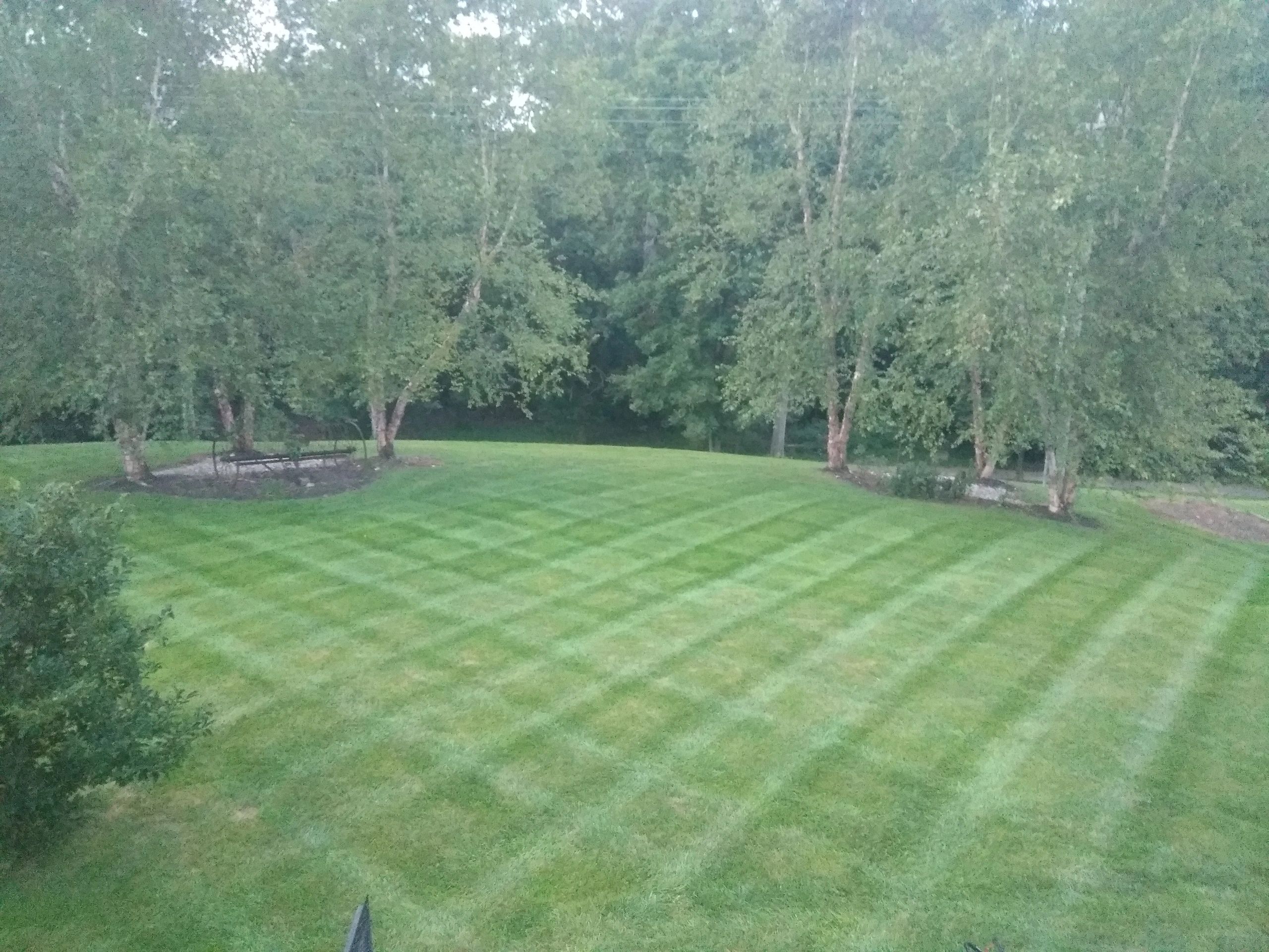 Eubank's perfect cut lawn and landscaping - Lawn Mowing, Landscaping