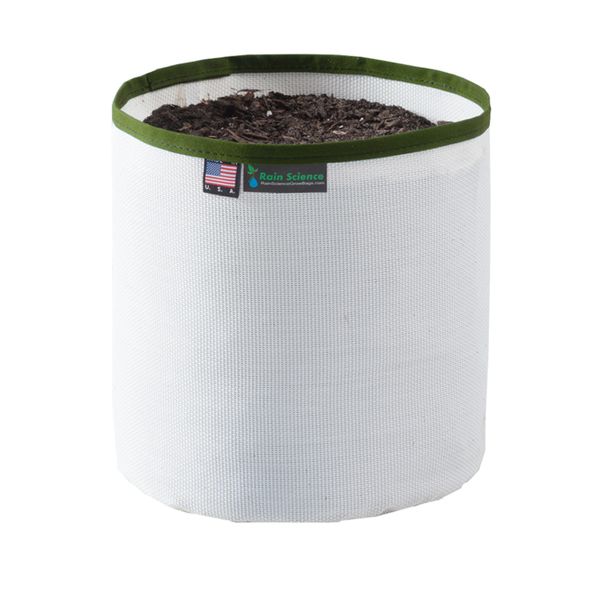 1 Gallon Grow Bag White 