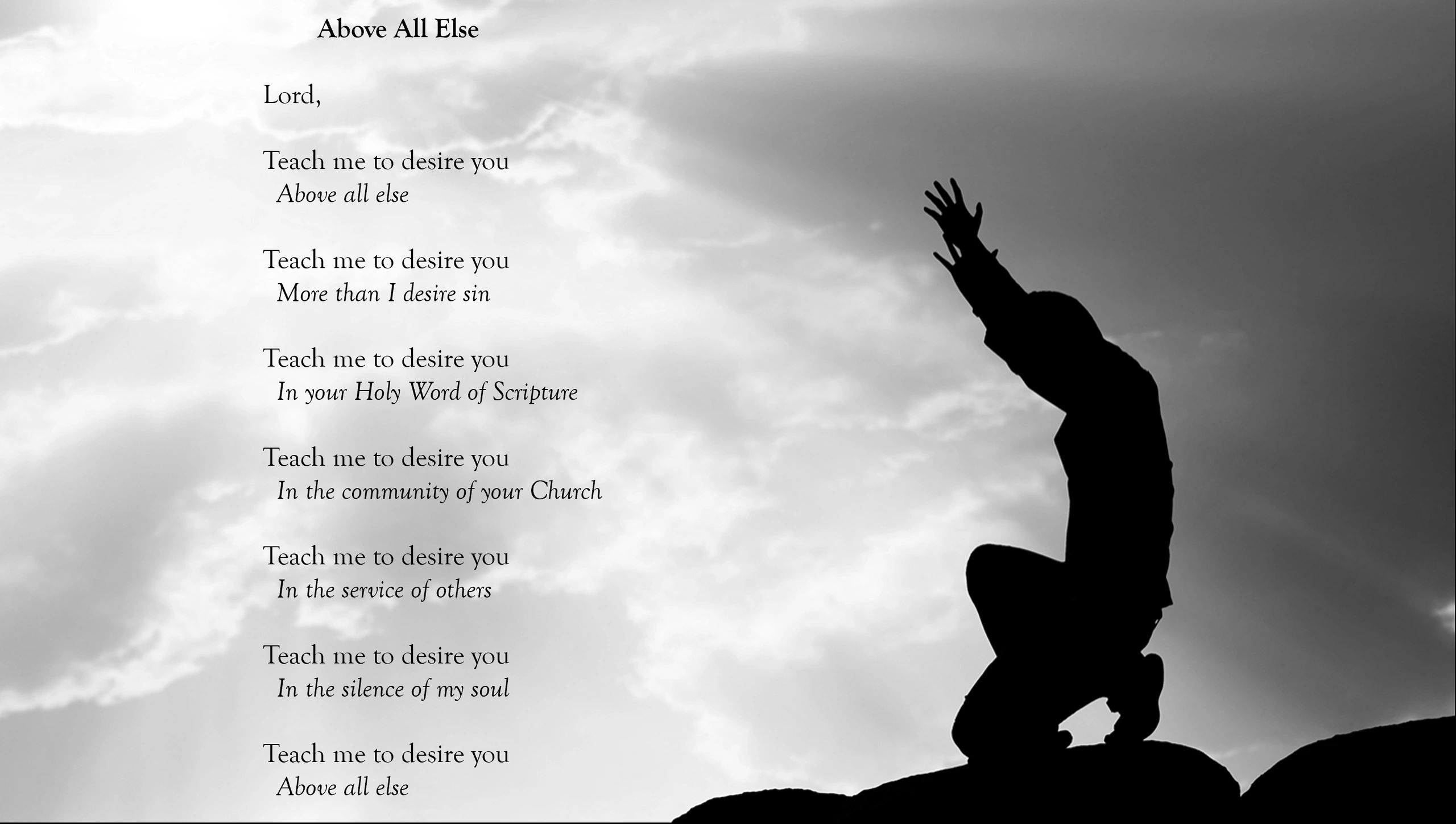 Desire God Above All Else