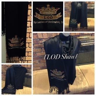 TLOD Bling Logo Shawl