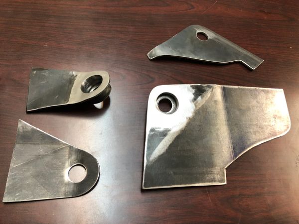 Reinforced engine mount plate kit