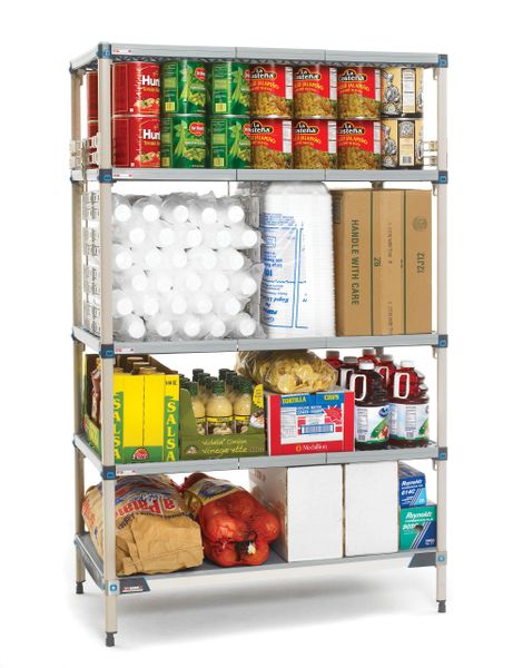 METRO MAX Q GRID SHELVING 5 TIER