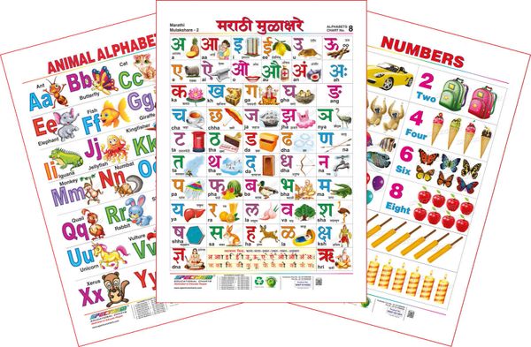 Marathi Alphabet Chart