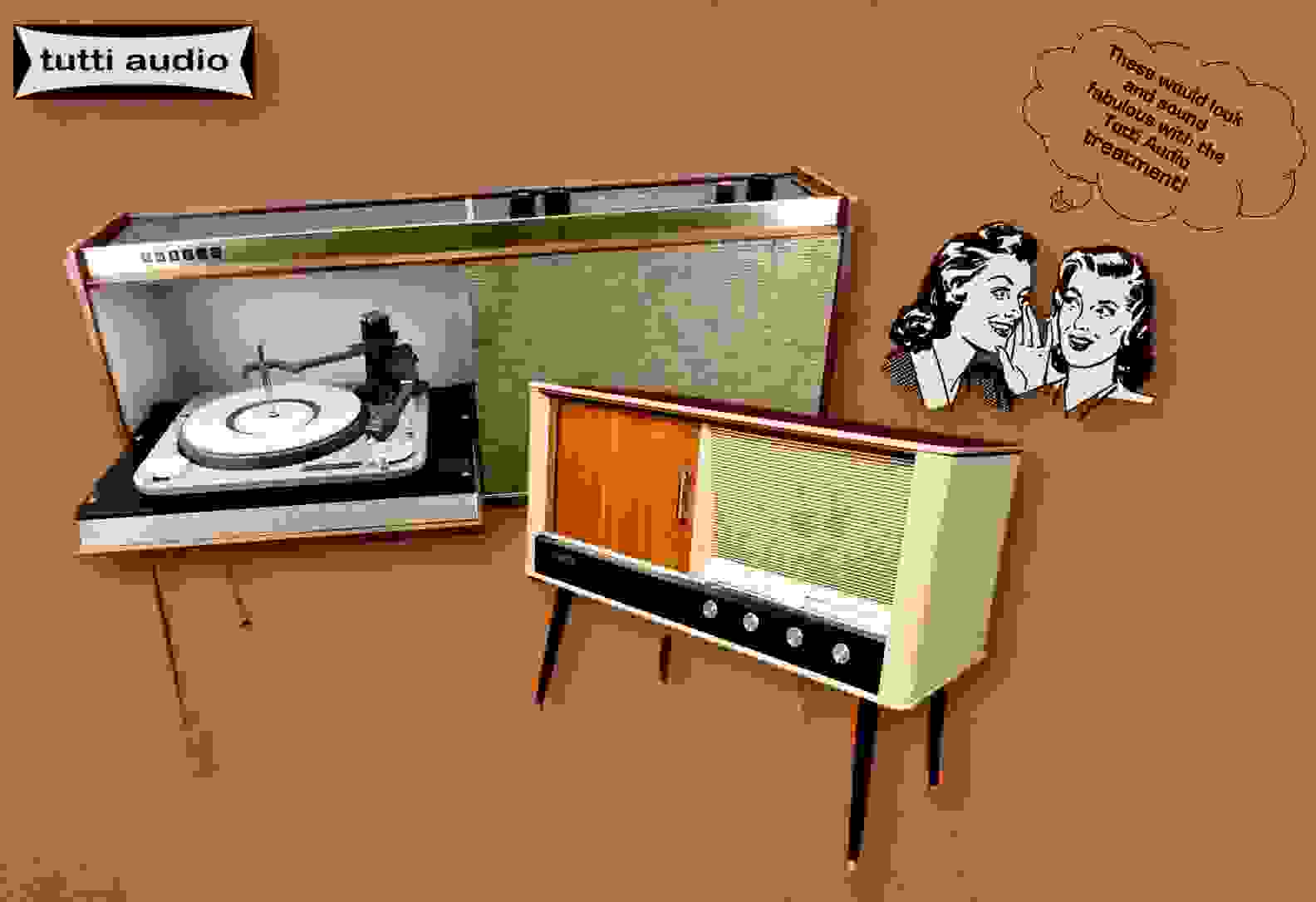 Mid century radiograms | Tutti Audio