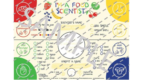 "I'm a Food Scientist" Placemat