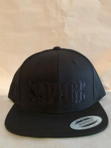 Black on Black Savage Hat