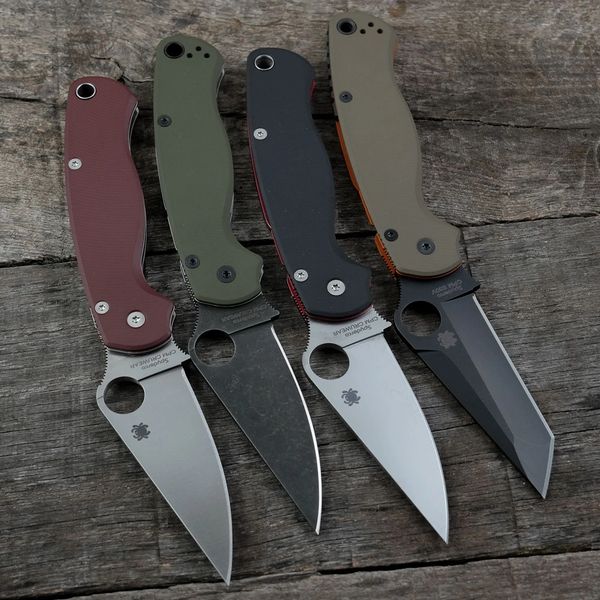 Spyderco Para Military 2 CruCarta Scales - Agent Series - Cerakot ...