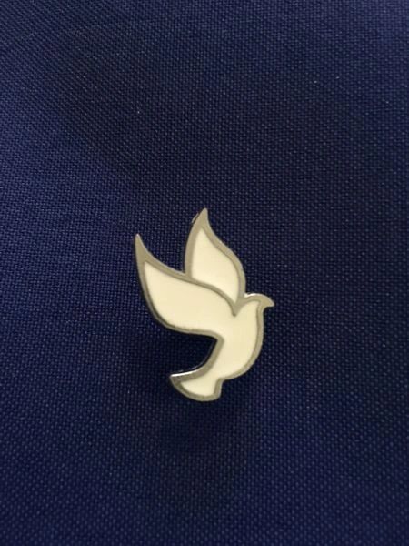 Small Dove Lapel Pin