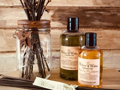 Willow Wicks - Candles Diffusers, Lotions Body Products