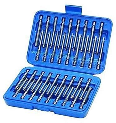 36 Piece Extra Long 3" Screwdriver Bit Set 1/4 Shank Screwdriver ...