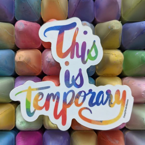 This is Temporary Sticker