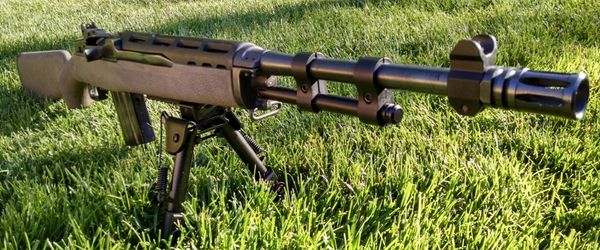 58x series Mini 14 & 30 barrel stabilizer 18" tapered barrel 5.5 Black