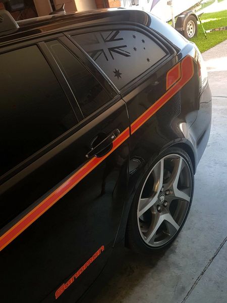 VE VF Commodore Wagon Aussie Flag Decals