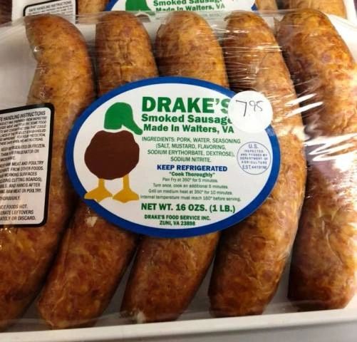 Drake's Smoked Link Sausage