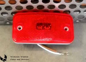 Red LED Rectangle Marker Light
