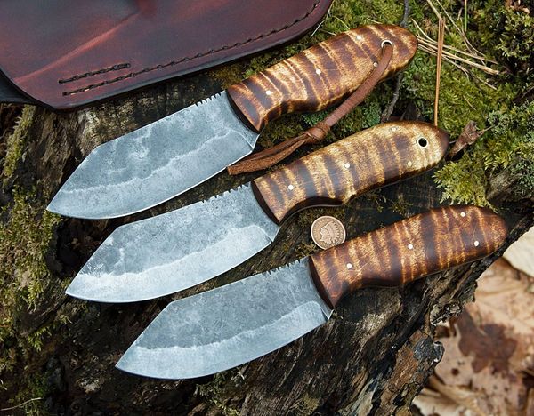 Order -Finger Grooved Nessmuk Knife ML Knives