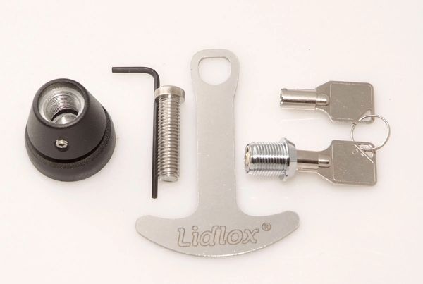 Lidlox Helmet Lock for 8mm Applications, Single, Black. | The Worlds ...