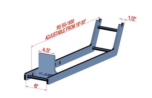 Universal Outrigger Stand, adjustable 18-30" RS-SG1830