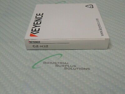 KEYENCE CZ-H32 PHOTOELECTRIC RGB DIGITAL FIBEROPTIC SENSOR REFLECTIVE HEAD